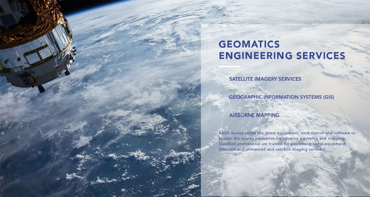Geomatics Engineering Services | RASA Surveying