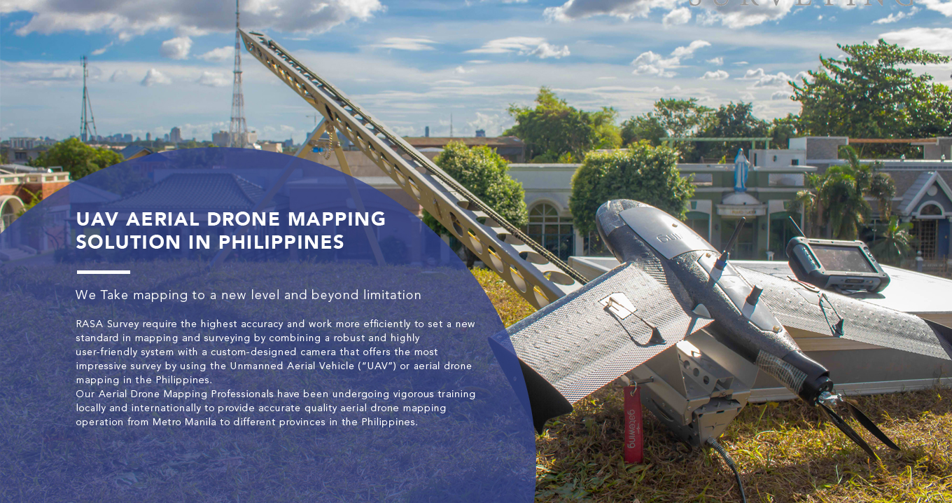 UAV Aerial Drone Mapping | RASA Surveying